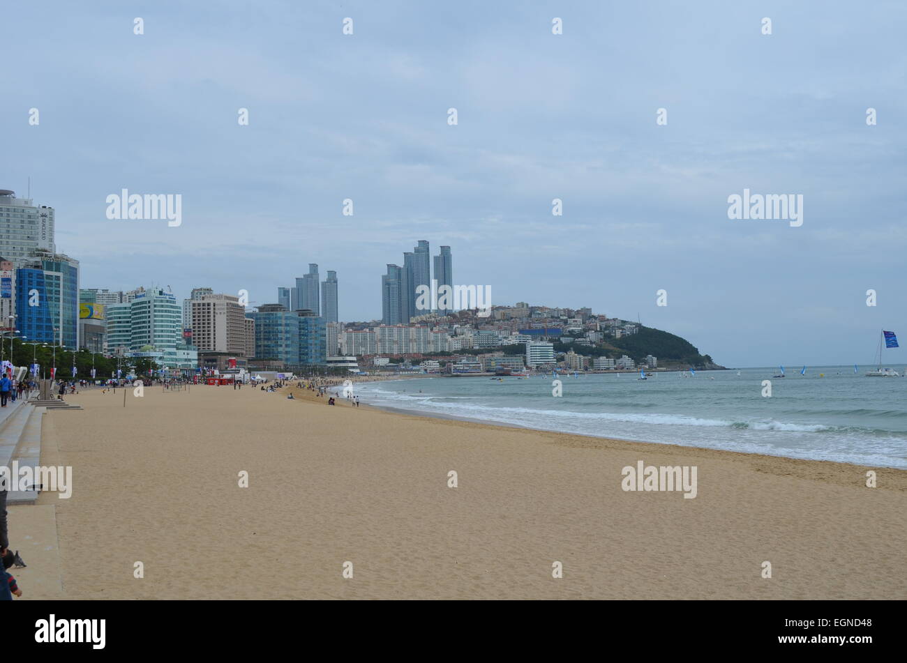 Beach in Busan, South Korea Stock Photo - Alamy