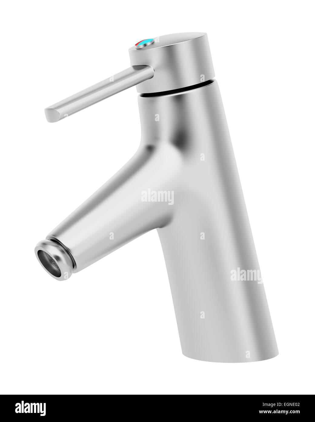 modern faucet isolated on white background Stock Photo - Alamy