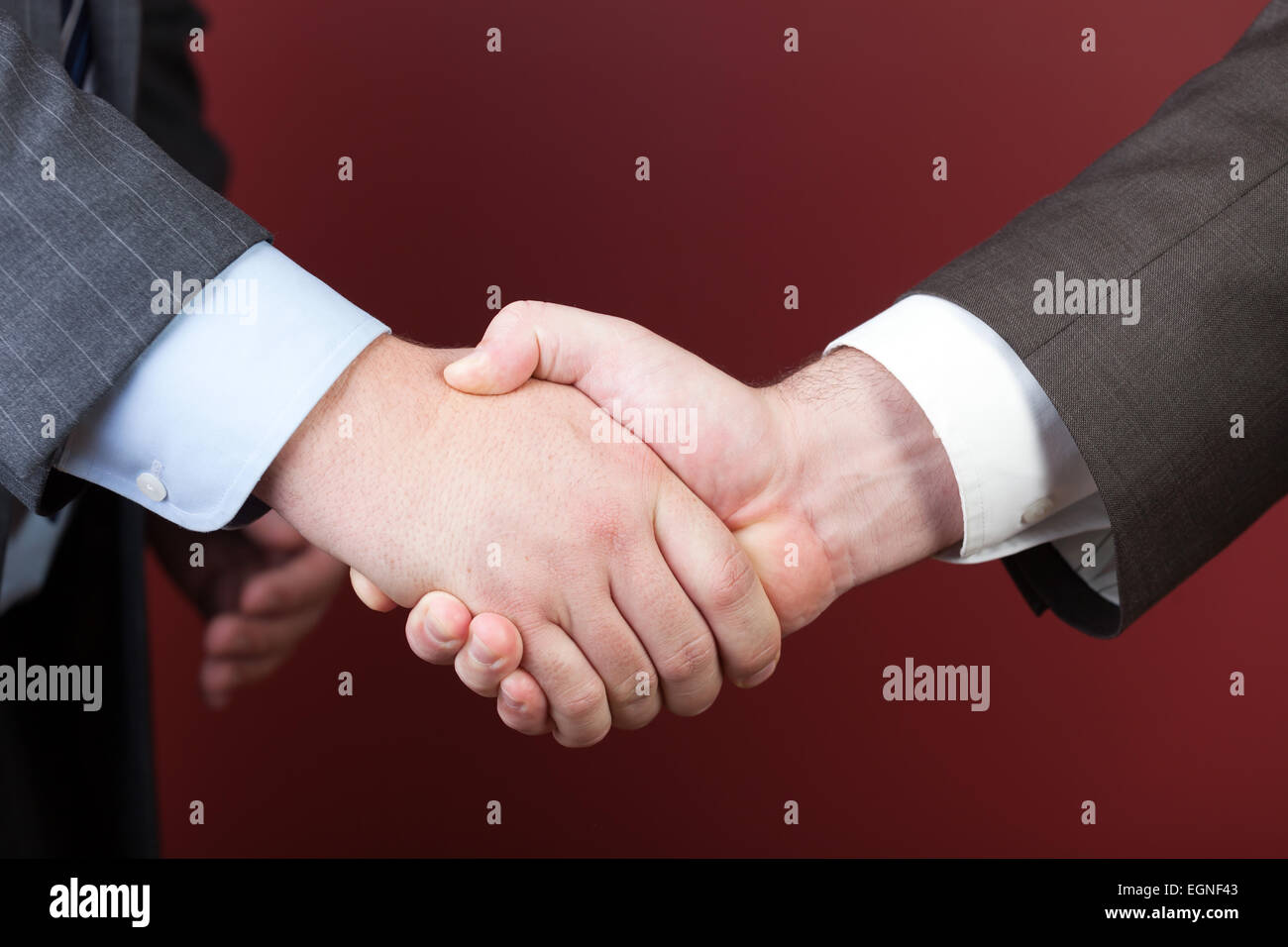 Successful business deal negotiations hi-res stock photography and ...