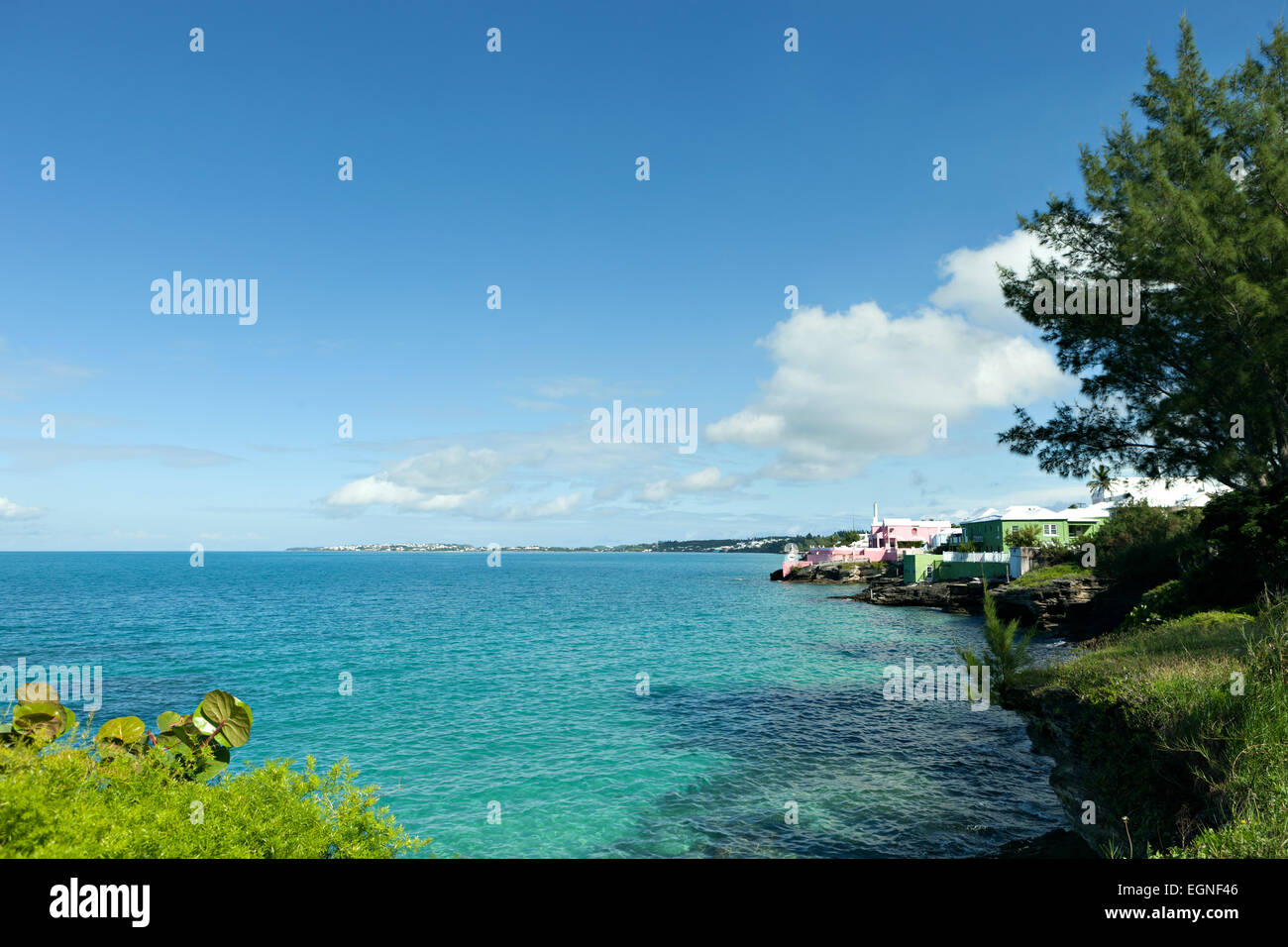 Bermuda Coast Line Stock Photo - Alamy