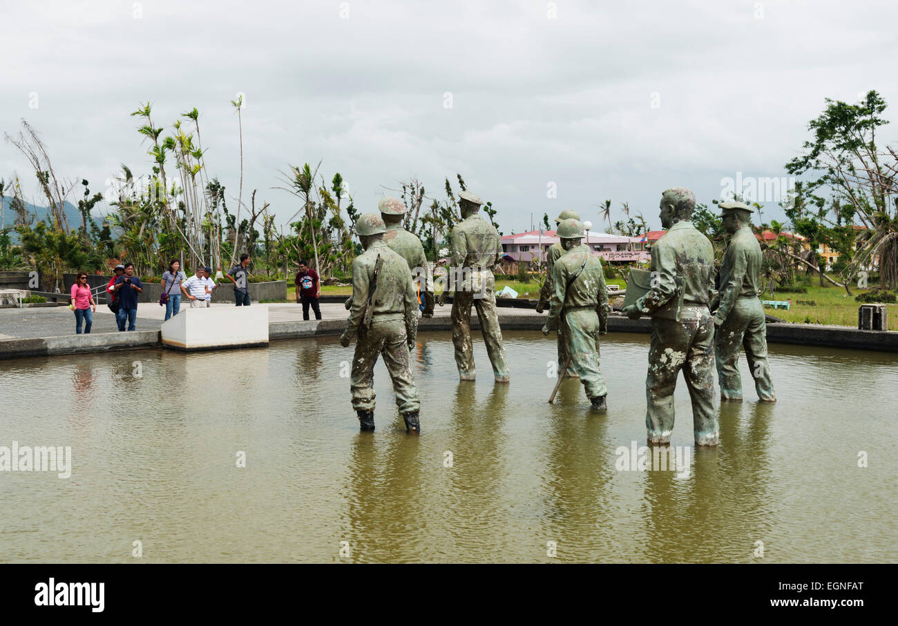 South East Asia, Philippines, Leyte, Tacloban, MacArthur WWII monument ...