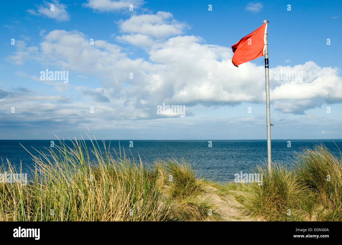 Lifeguards flag beach hi-res stock photography and images - Alamy