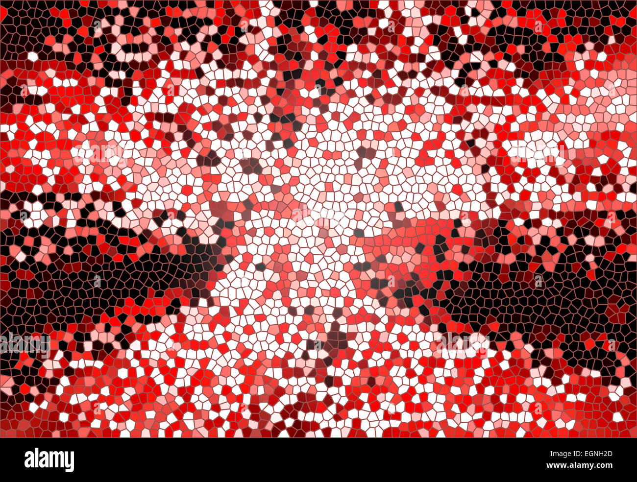 abstract red color background with mosaic style Stock Photo - Alamy