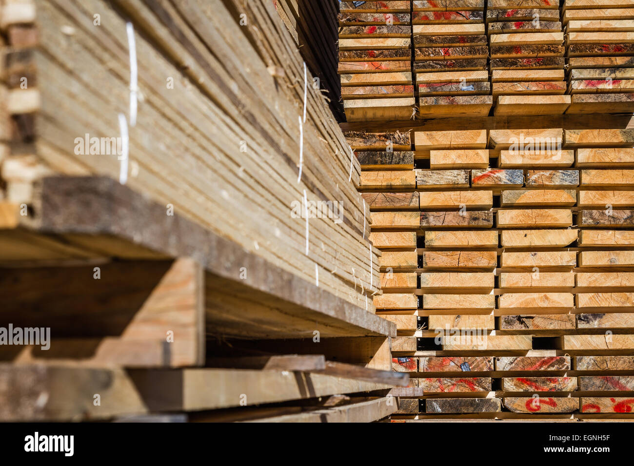 Stacked Wood Furniture