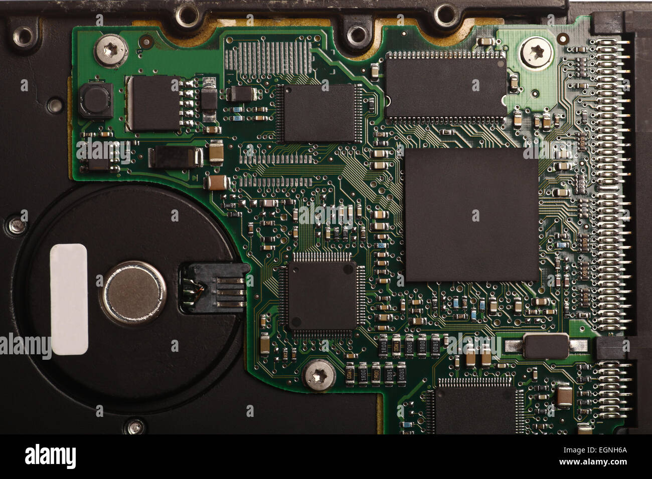 Horizontal shot of an electronic micro circuit Stock Photo - Alamy