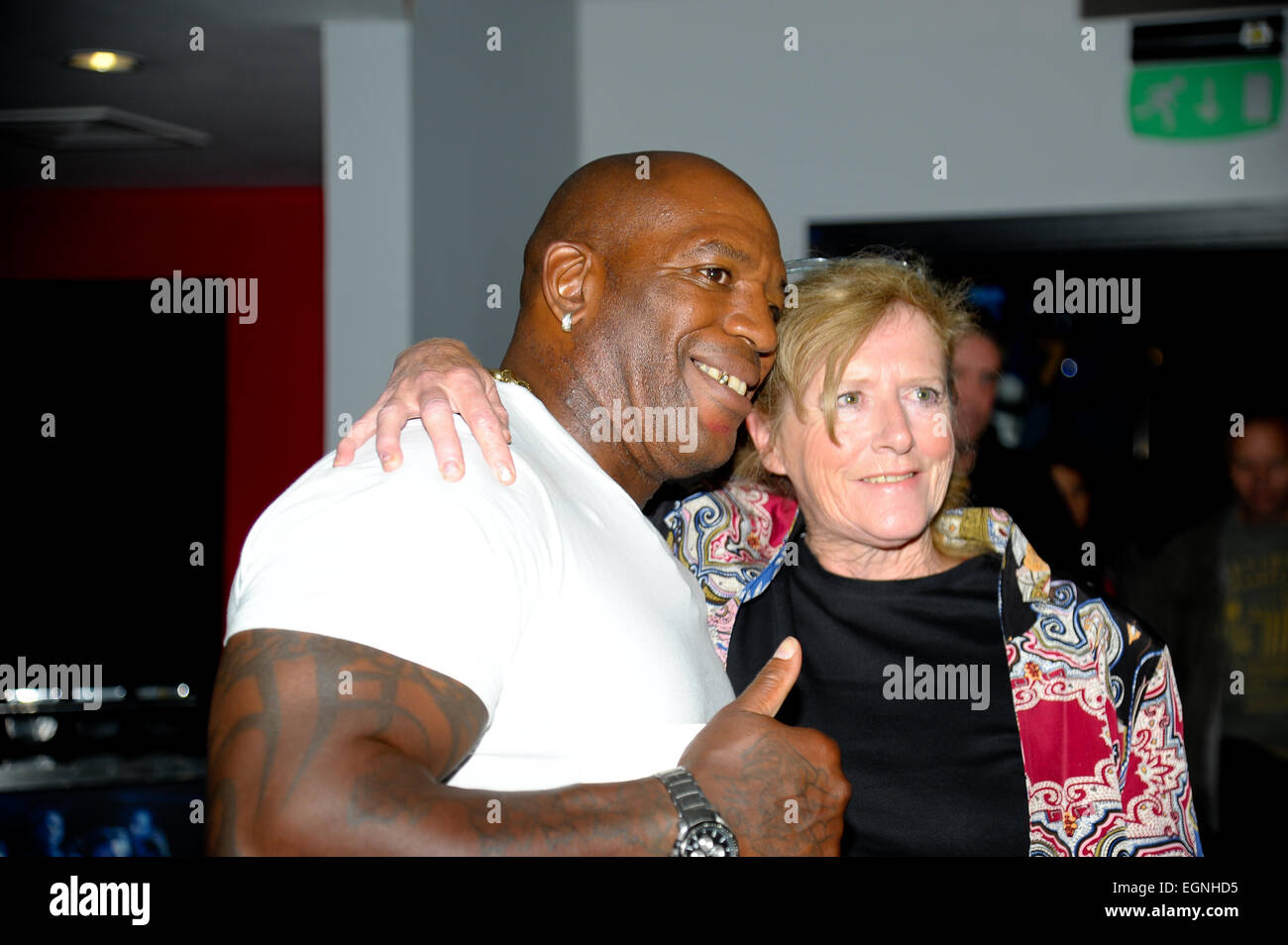 The Guvnors' premiere in Birmingham Featuring: Barrington Patterson ...