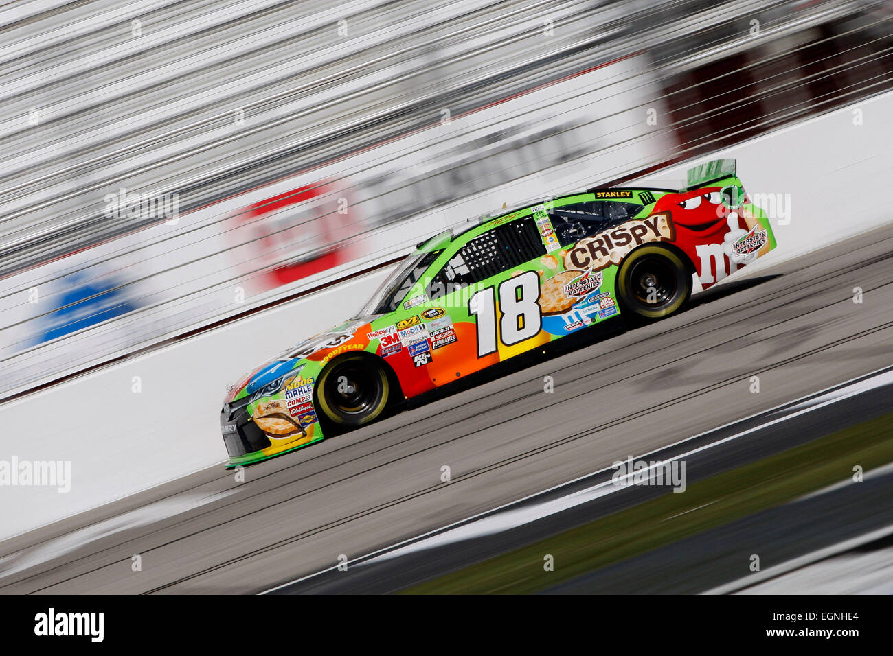 Hampton, GA, USA. 27th Feb, 2015. David Ragan (18) will replace Kyle ...