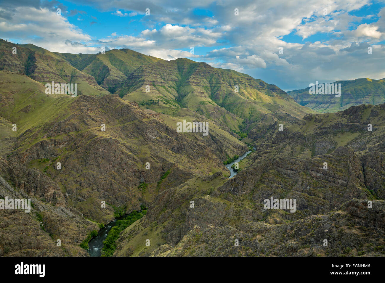 The Imnaha Canyon of eastern Oregon. USA Stock Photo - Alamy