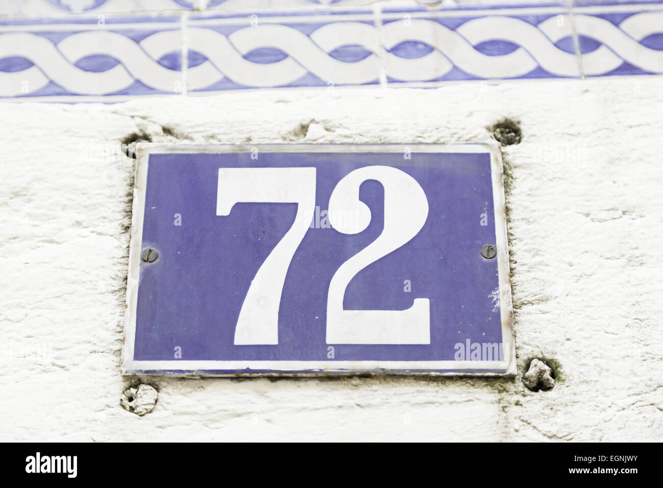 Brass plate on wall outside hi-res stock photography and images - Alamy