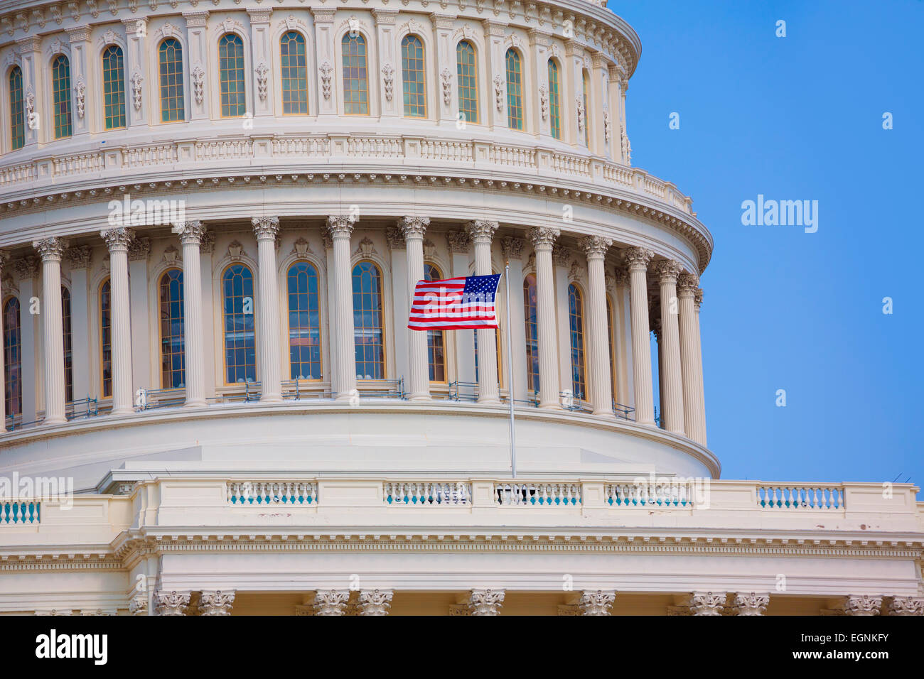 Capitol building Washington DC american flag USA congress US Stock ...
