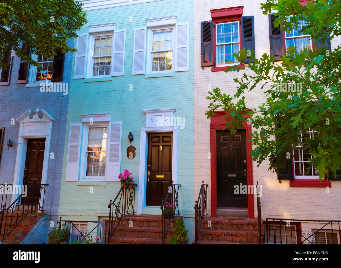 Georgetown dc vintage view hi-res stock photography and images - Alamy