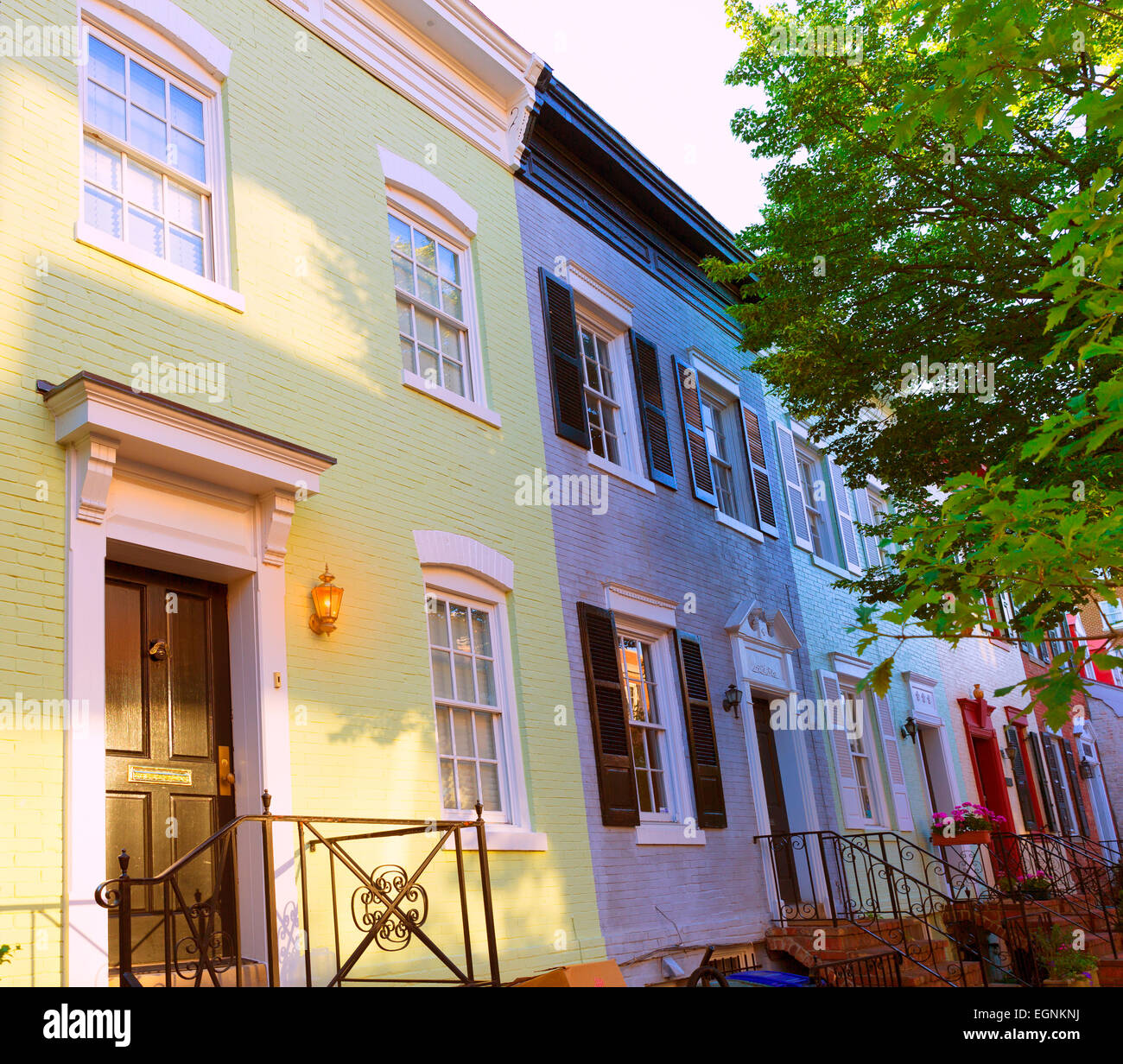 Georgetown dc vintage view hi-res stock photography and images - Alamy