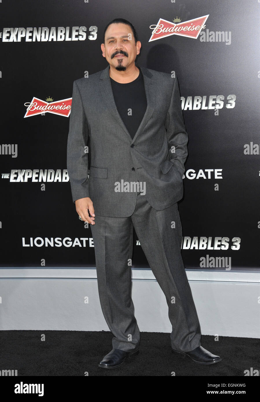 LOS ANGELES, CA - AUGUST 11, 2014: Emilio Rivera at the Los Angeles ...