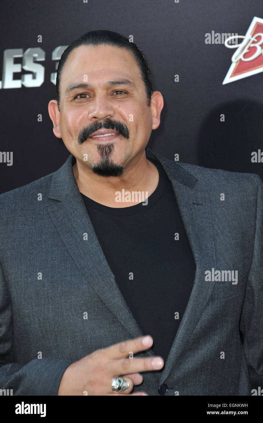 LOS ANGELES, CA - AUGUST 11, 2014: Emilio Rivera at the Los Angeles ...