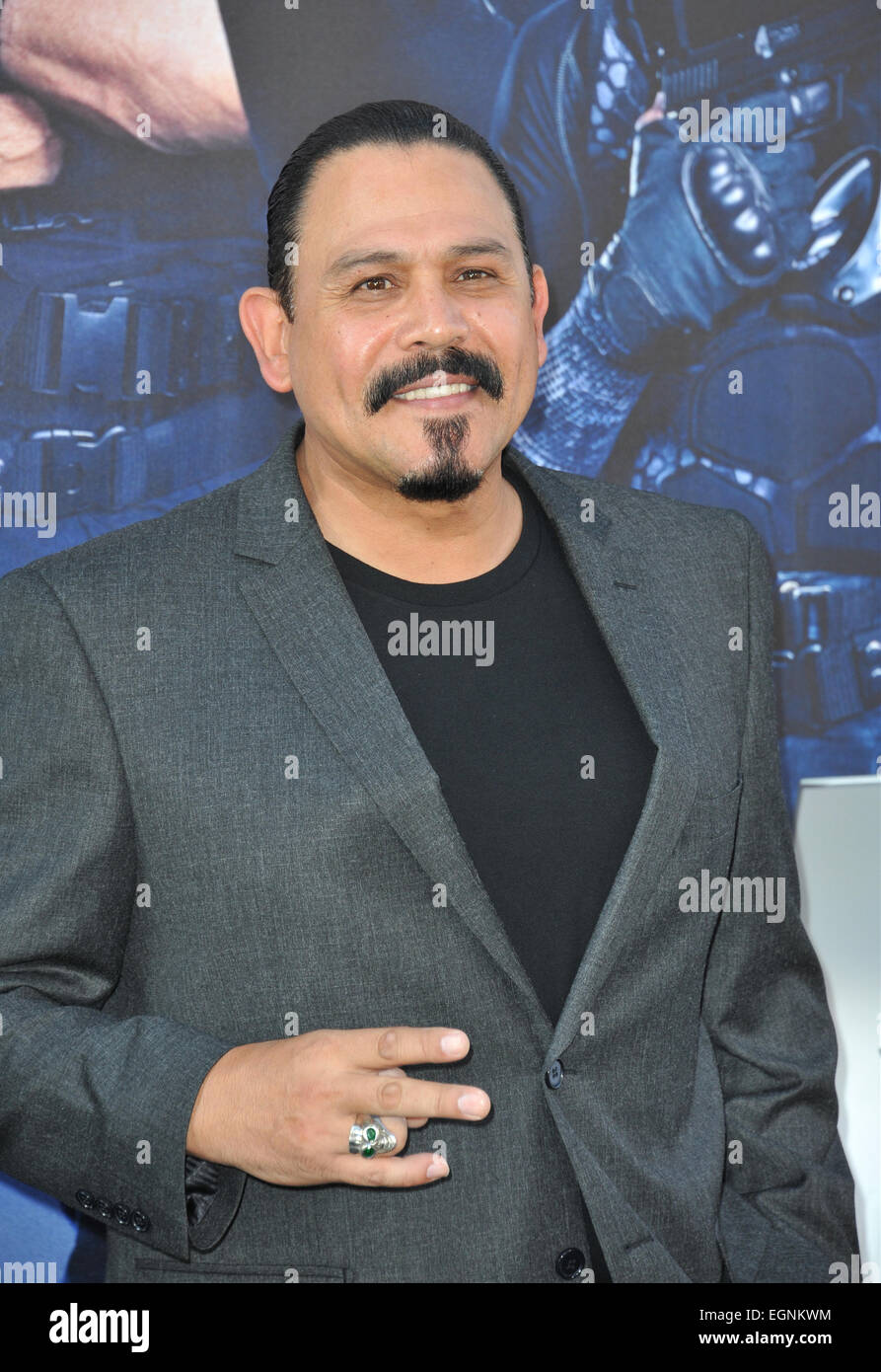 LOS ANGELES, CA - AUGUST 11, 2014: Emilio Rivera at the Los Angeles ...