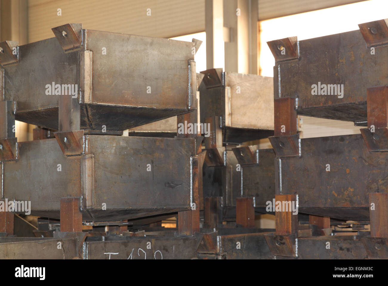 boxes for compact storage of various materials and raw materials in ...