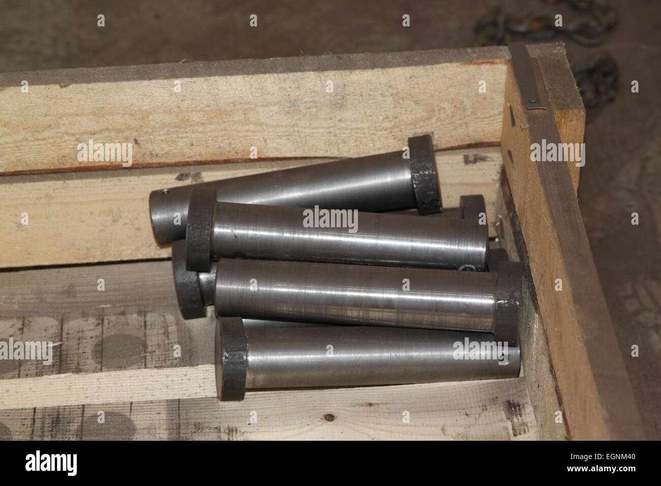 Special shaft flange of complex geometry Stock Photo - Alamy