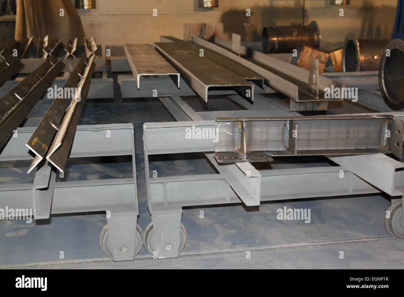 purified metal profile channel for use in structures Stock Photo - Alamy