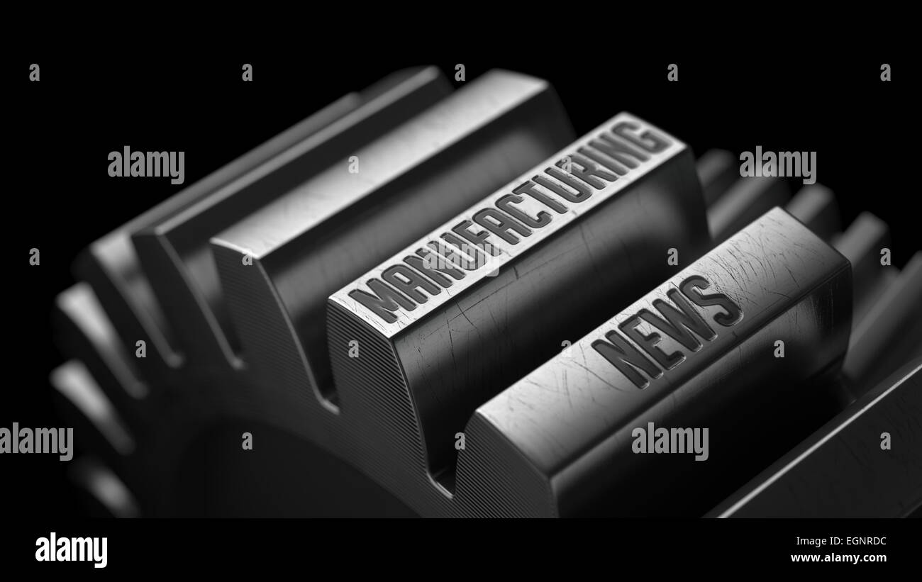 Manufacturing symbol Black and White Stock Photos & Images - Alamy