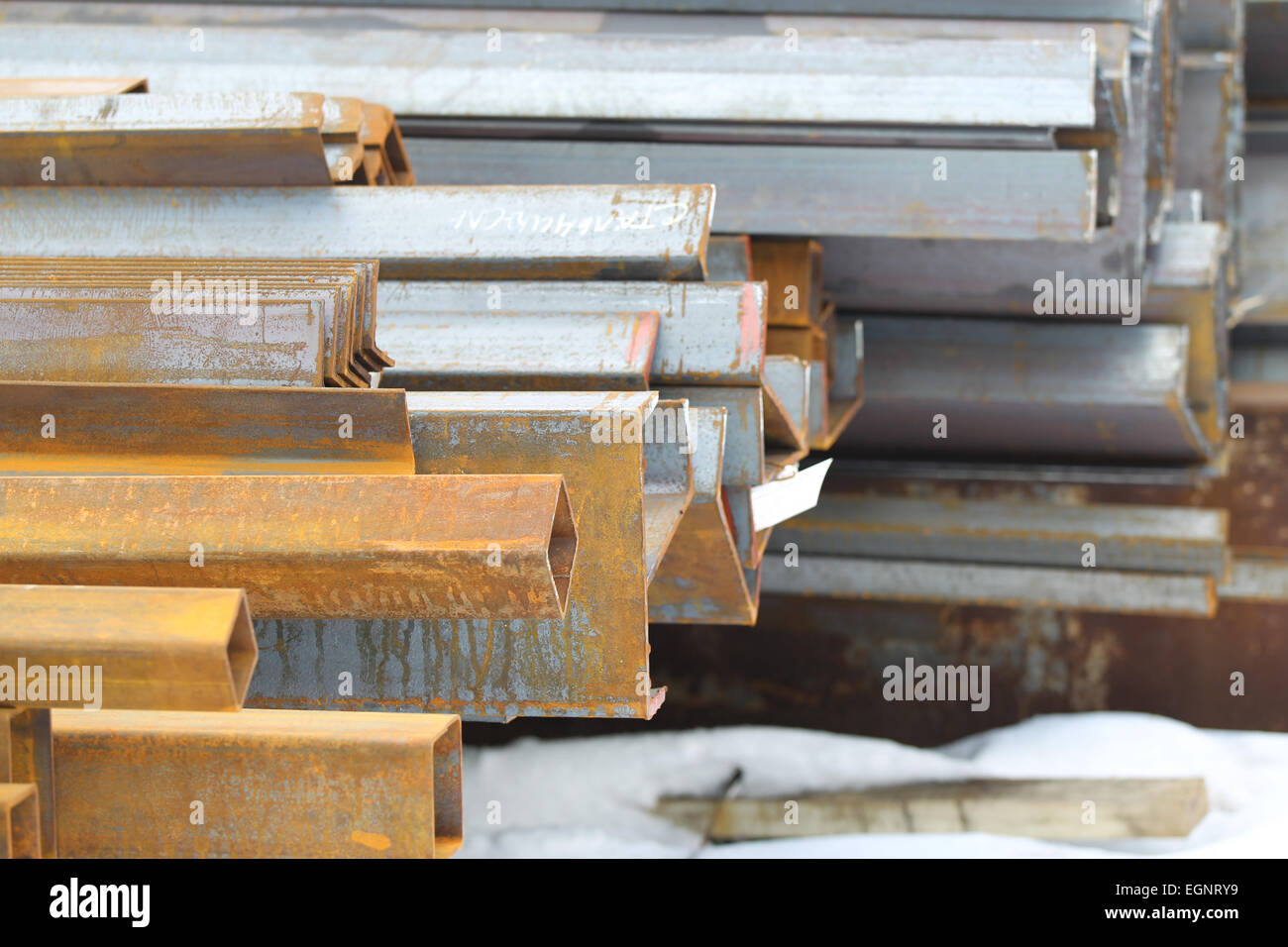 Metal profiles angle foundation for building structures, steel Stock ...