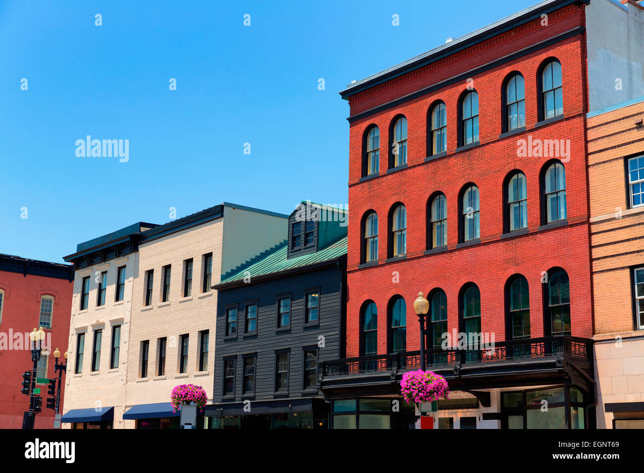 Georgetown dc vintage view hi-res stock photography and images - Alamy