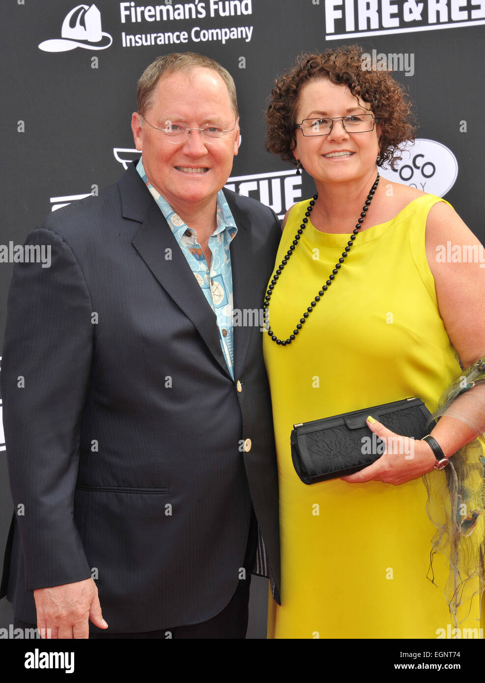 Nancy lasseter and john lasseter hi-res stock photography and images ...