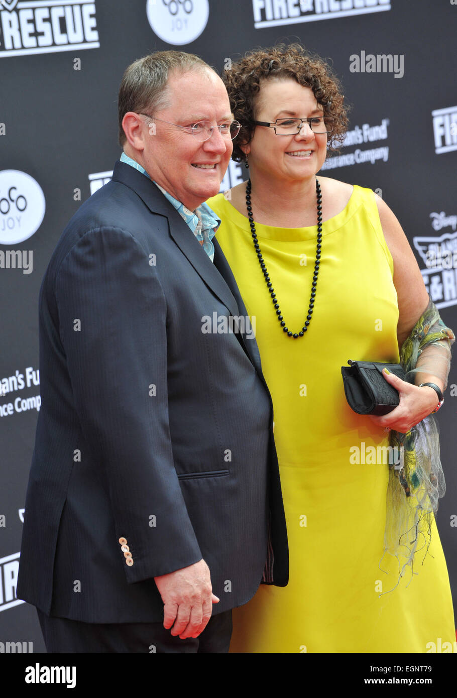 Nancy lasseter and john lasseter hi-res stock photography and images ...