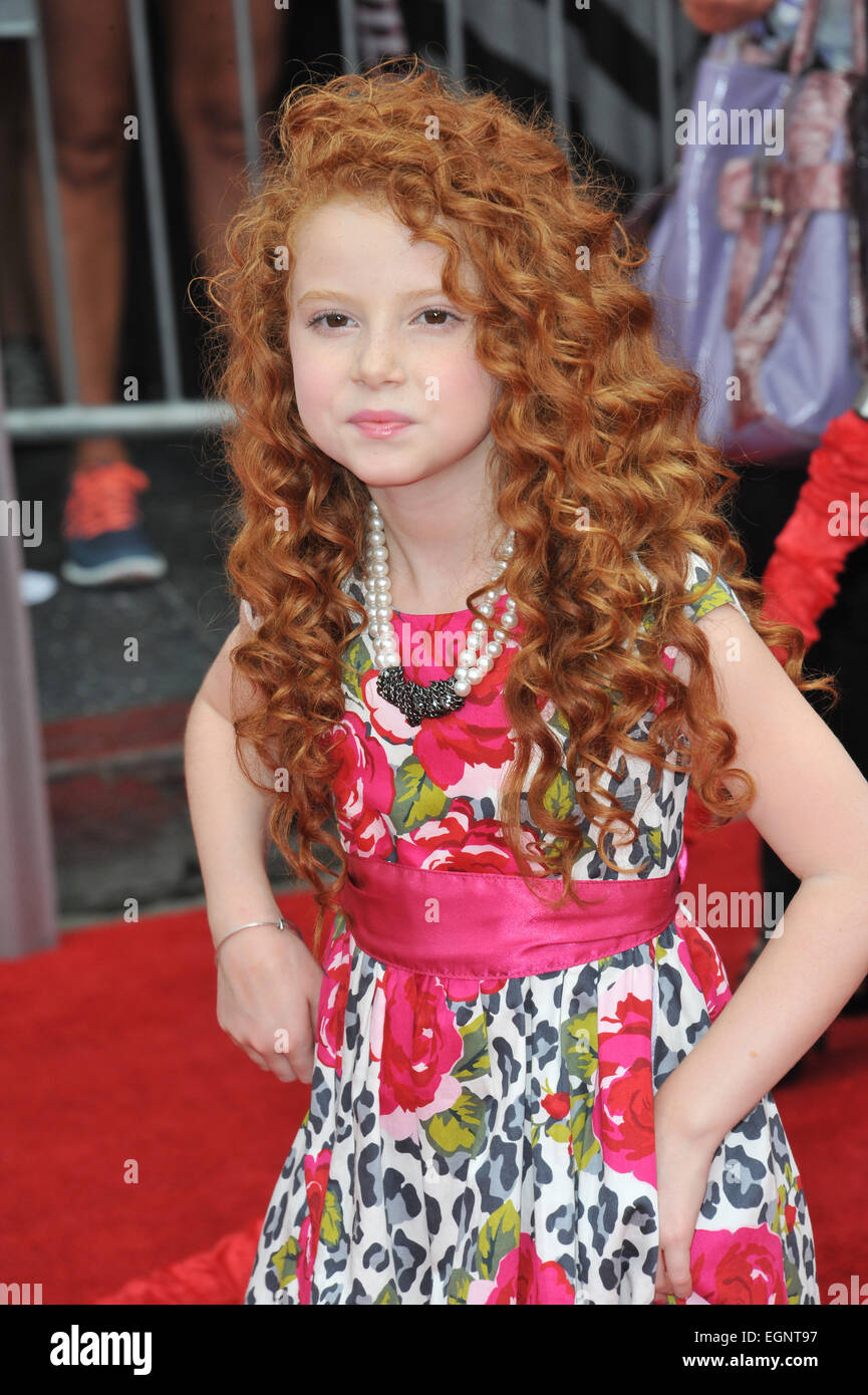 LOS ANGELES, CA - JULY 15, 2014: Francesca Capaldi at the world ...