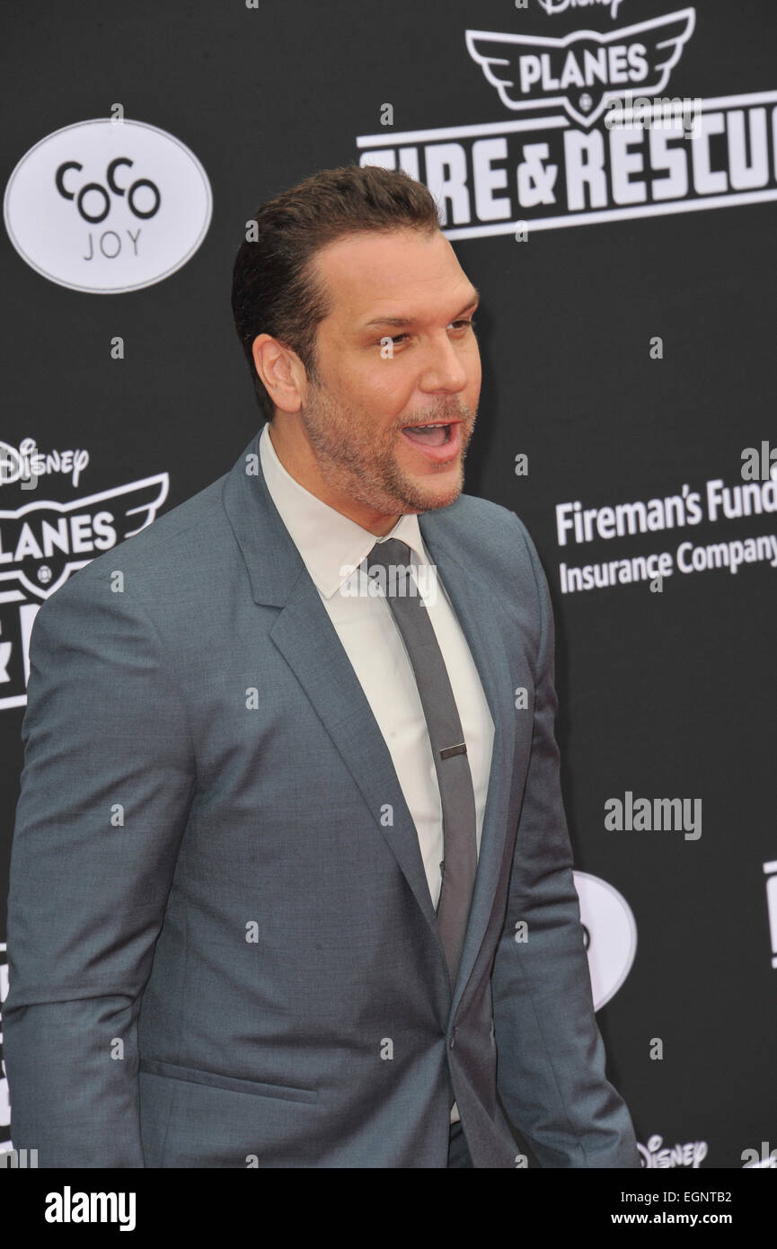 LOS ANGELES, CA - JULY 15, 2014: Dane Cook at the world premiere of his ...