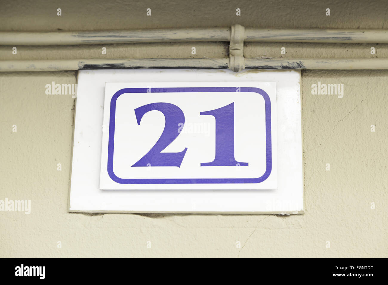 Odd numbers on sign hi-res stock photography and images - Alamy