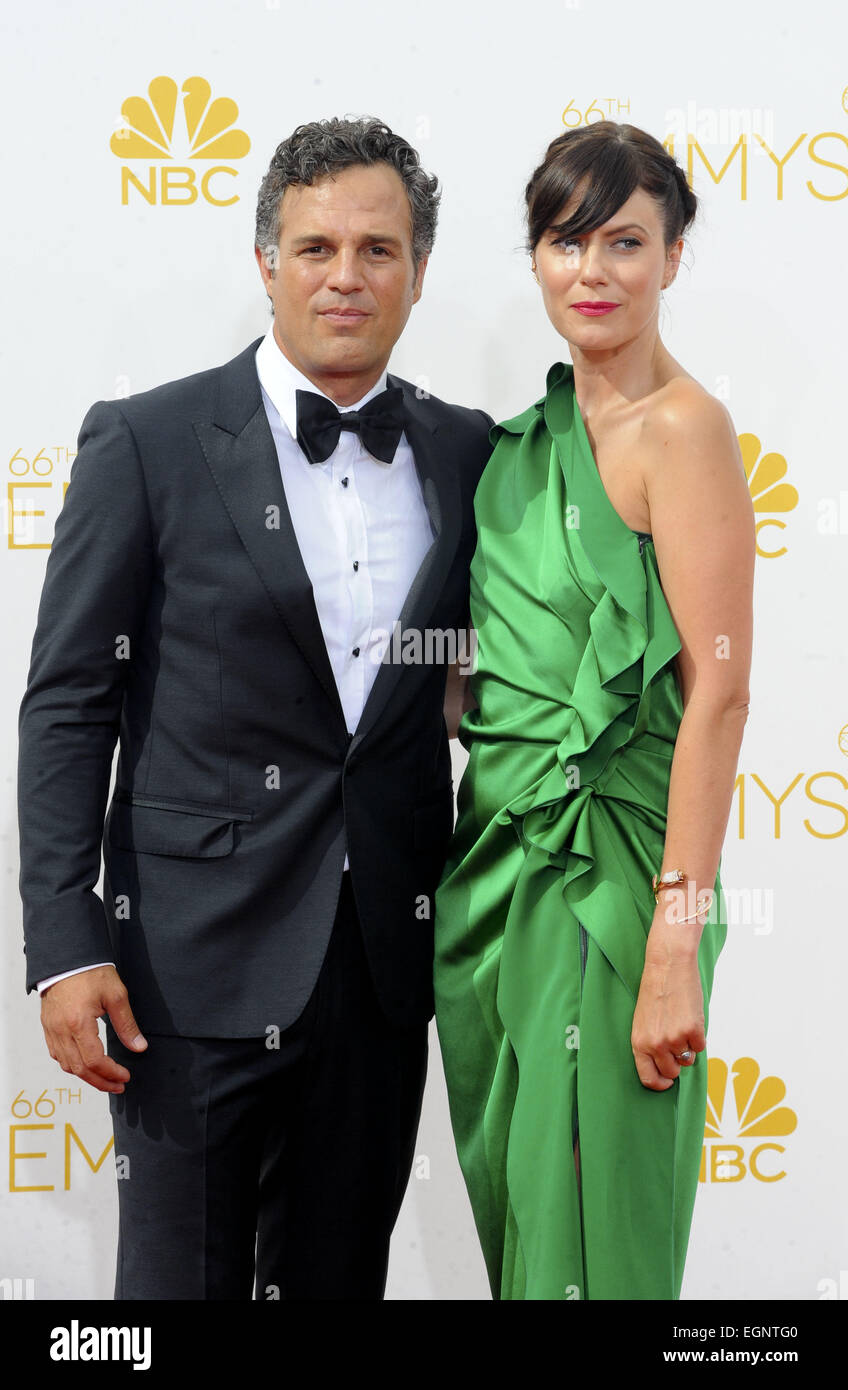 66th Annual Primetime Emmy Awards - Arrivals Featuring: Mark Ruffalo ...