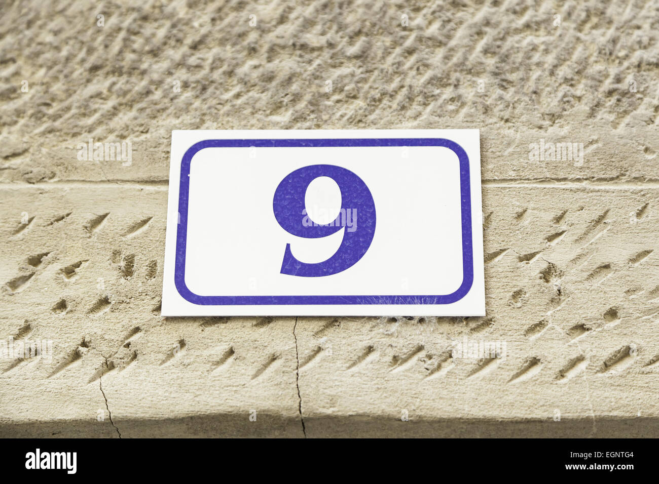 Odd numbers on sign hi-res stock photography and images - Alamy