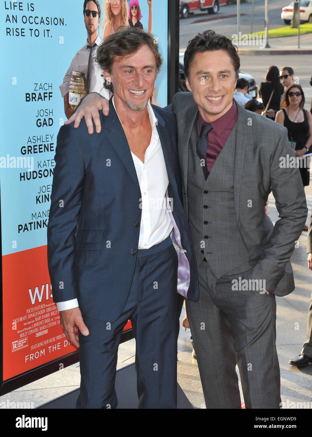 Adam braff and zach braff hi-res stock photography and images - Alamy