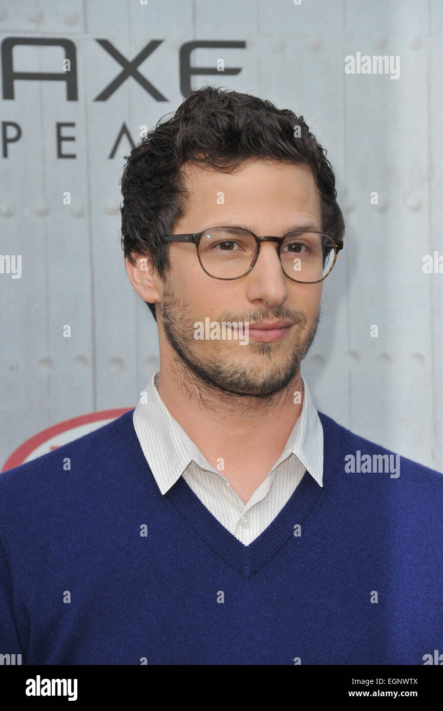 LOS ANGELES, CA - JUNE 7, 2014: Andy Samberg at Spike TV's 2014 Guys ...