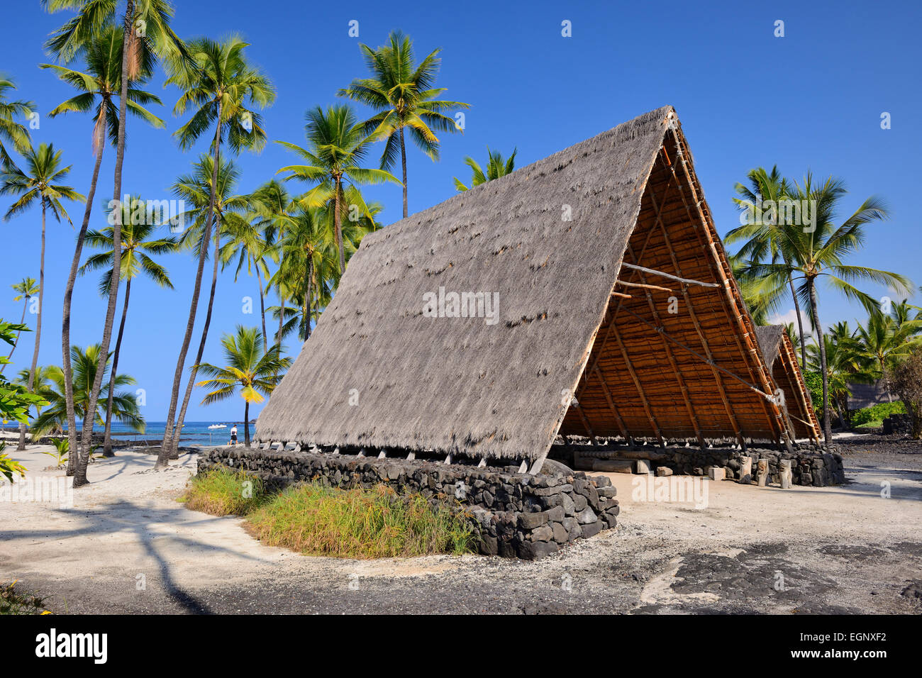 Hawaiian structure hi-res stock photography and images - Alamy