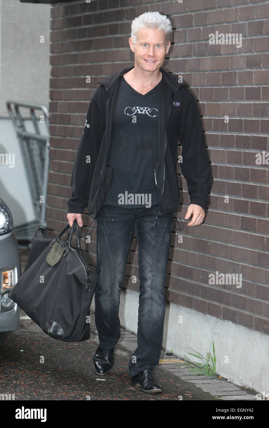 Rhydian outside ITV Studios today Featuring: Rhydian Where: London ...