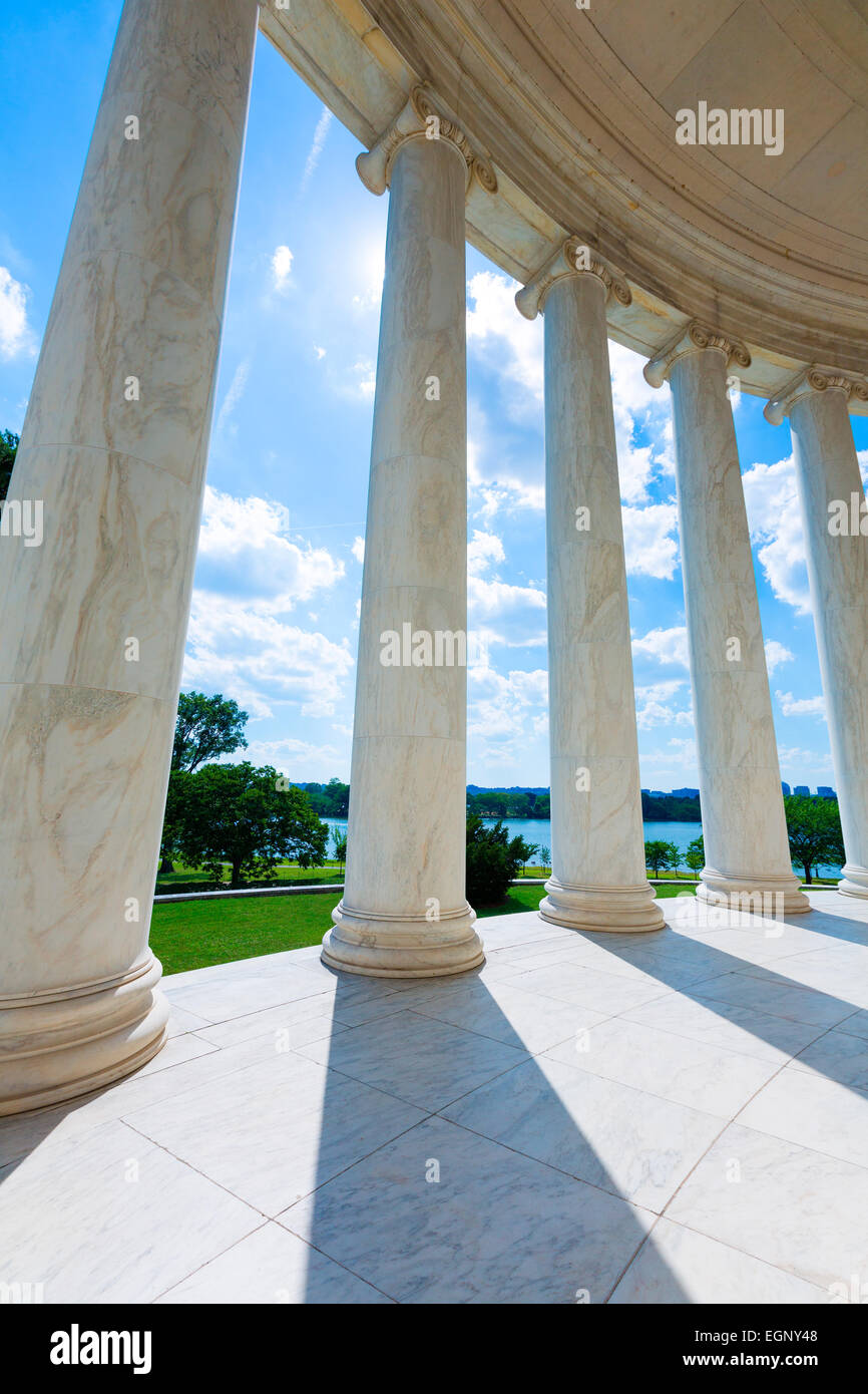 Jefferson memorial washington dc detail hi-res stock photography and ...
