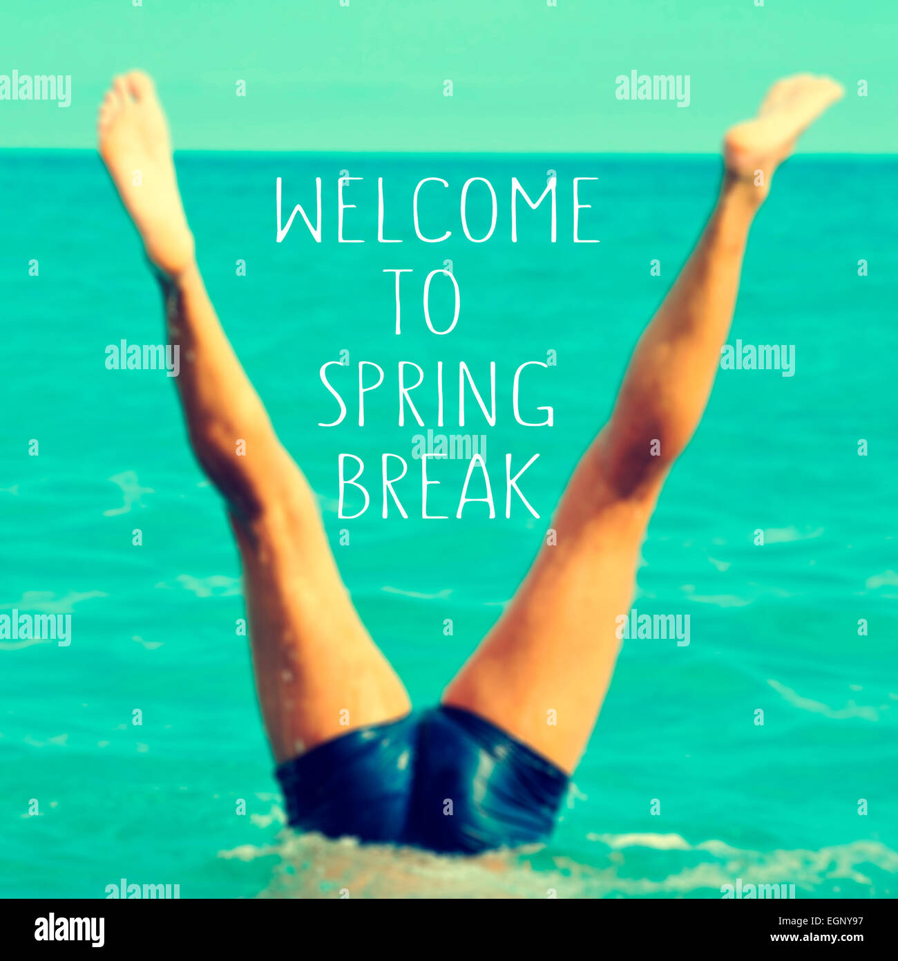 Welcome spring hi-res stock photography and images - Alamy