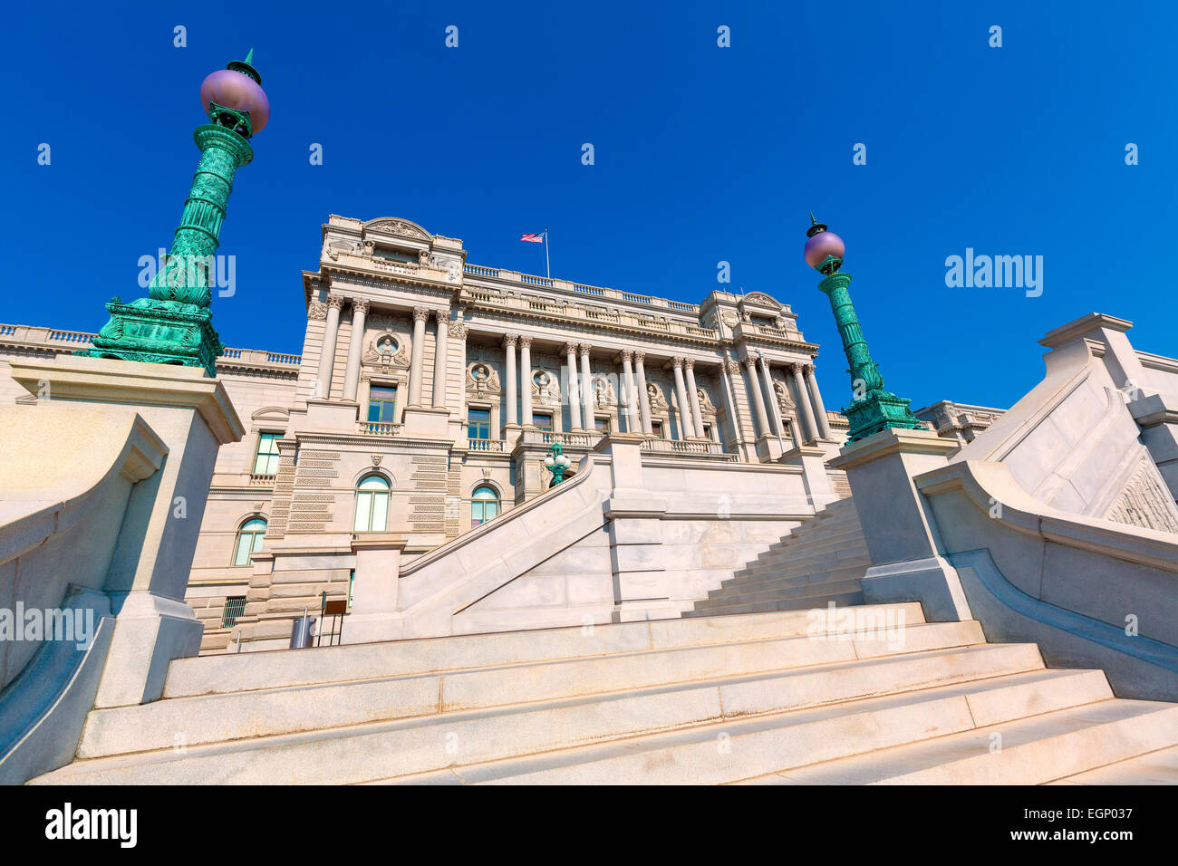 Library of Congress Thomas Jefferson building in Washington DC USA ...