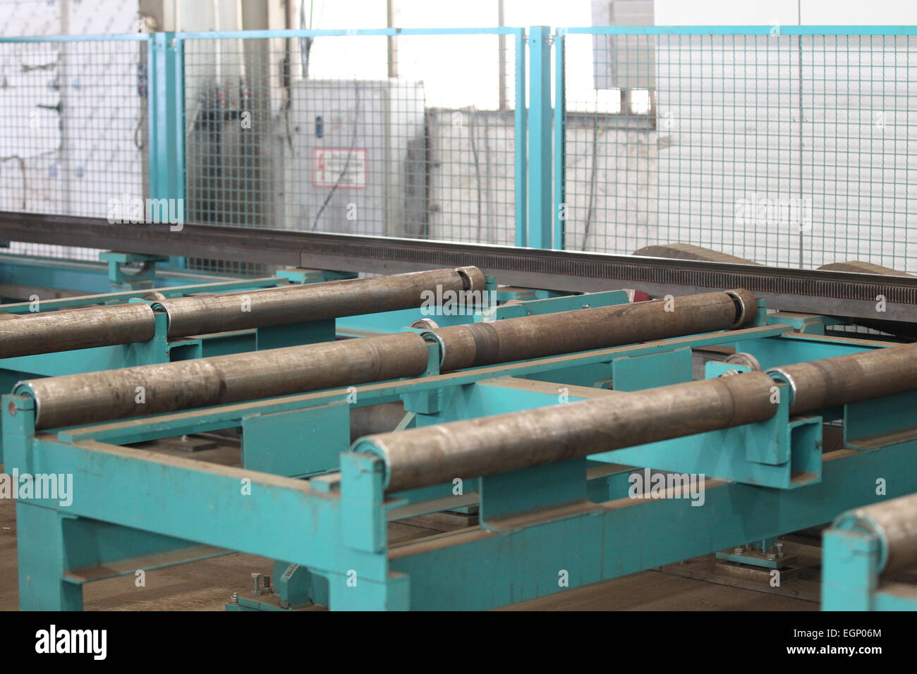 system of rollers for feeding and movement of various metal rolling ...