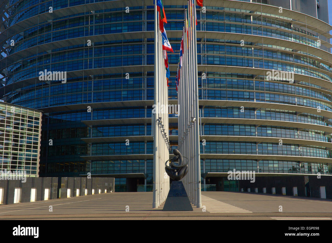 Strasbourg, European Parliament building, UNESCO world heritage site ...