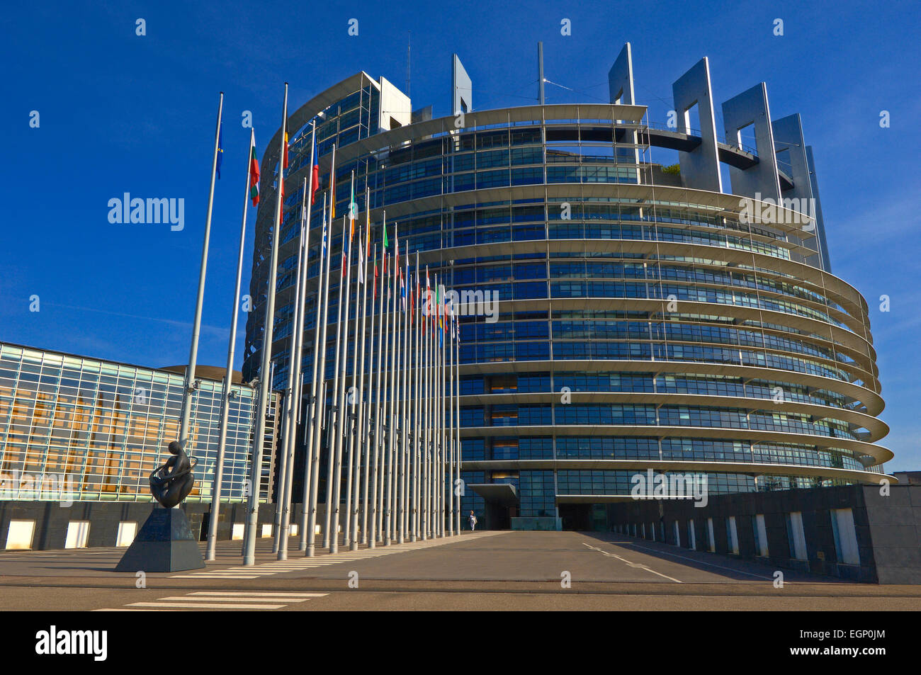 Strasbourg, European Parliament building, UNESCO world heritage site ...
