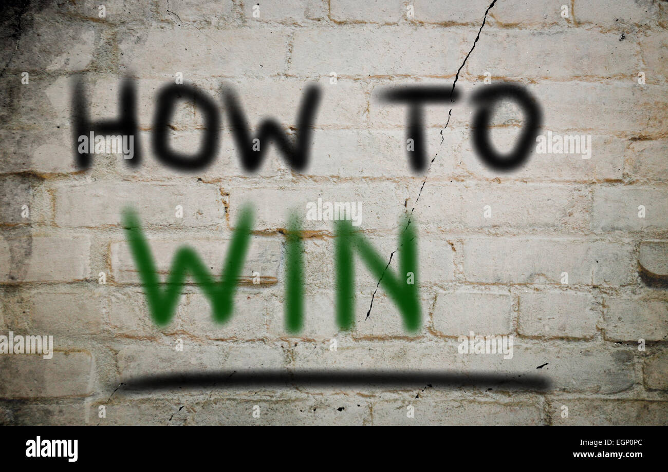 How To Win Concept Stock Photo - Alamy