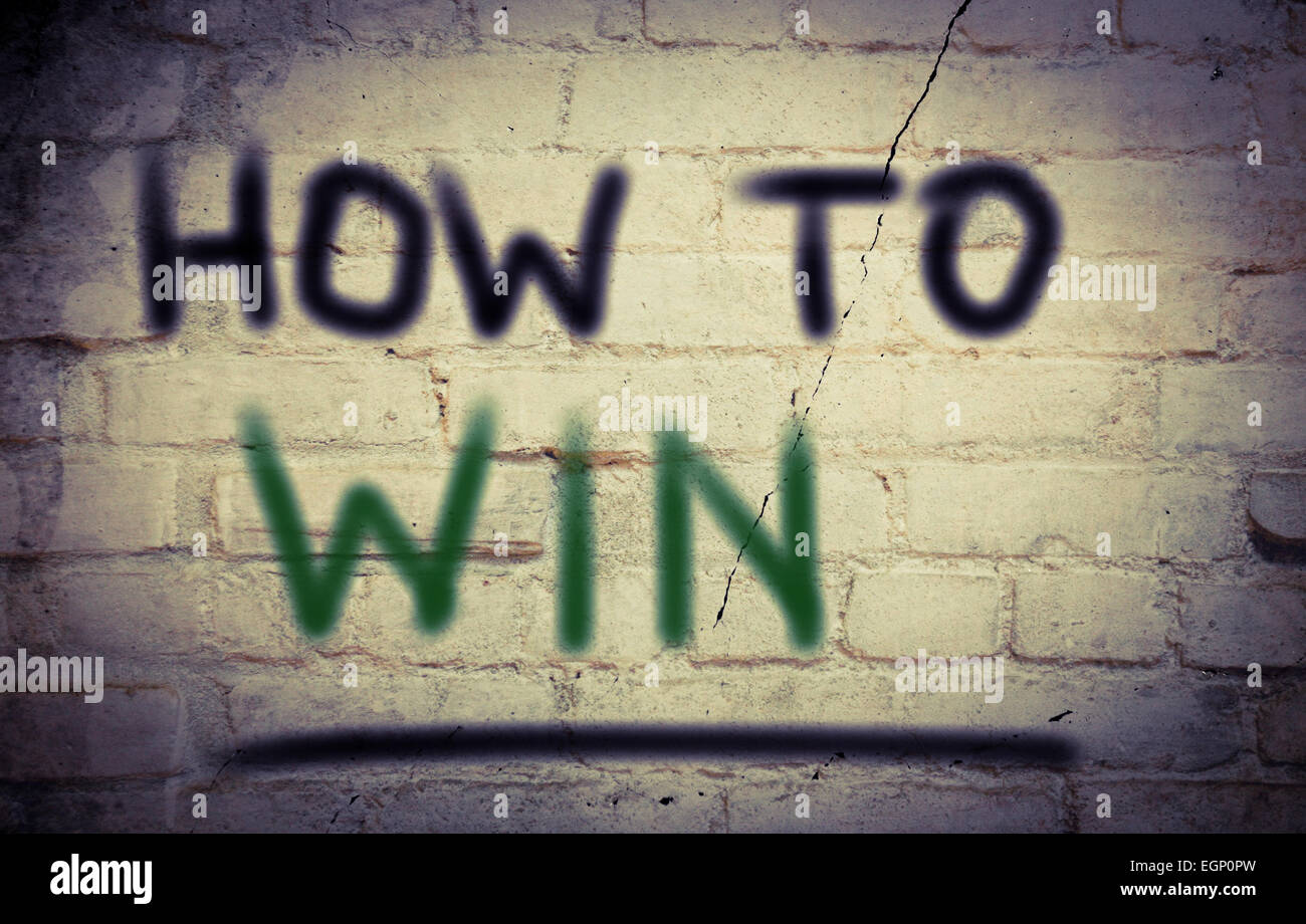 How To Win Concept Stock Photo - Alamy