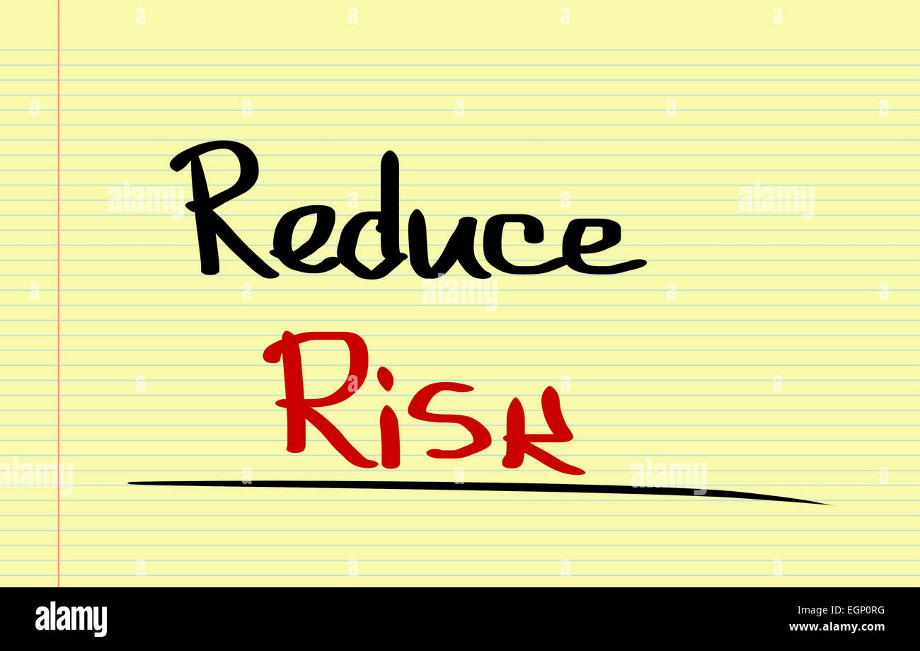 Reduce Risk Concept Stock Photo - Alamy