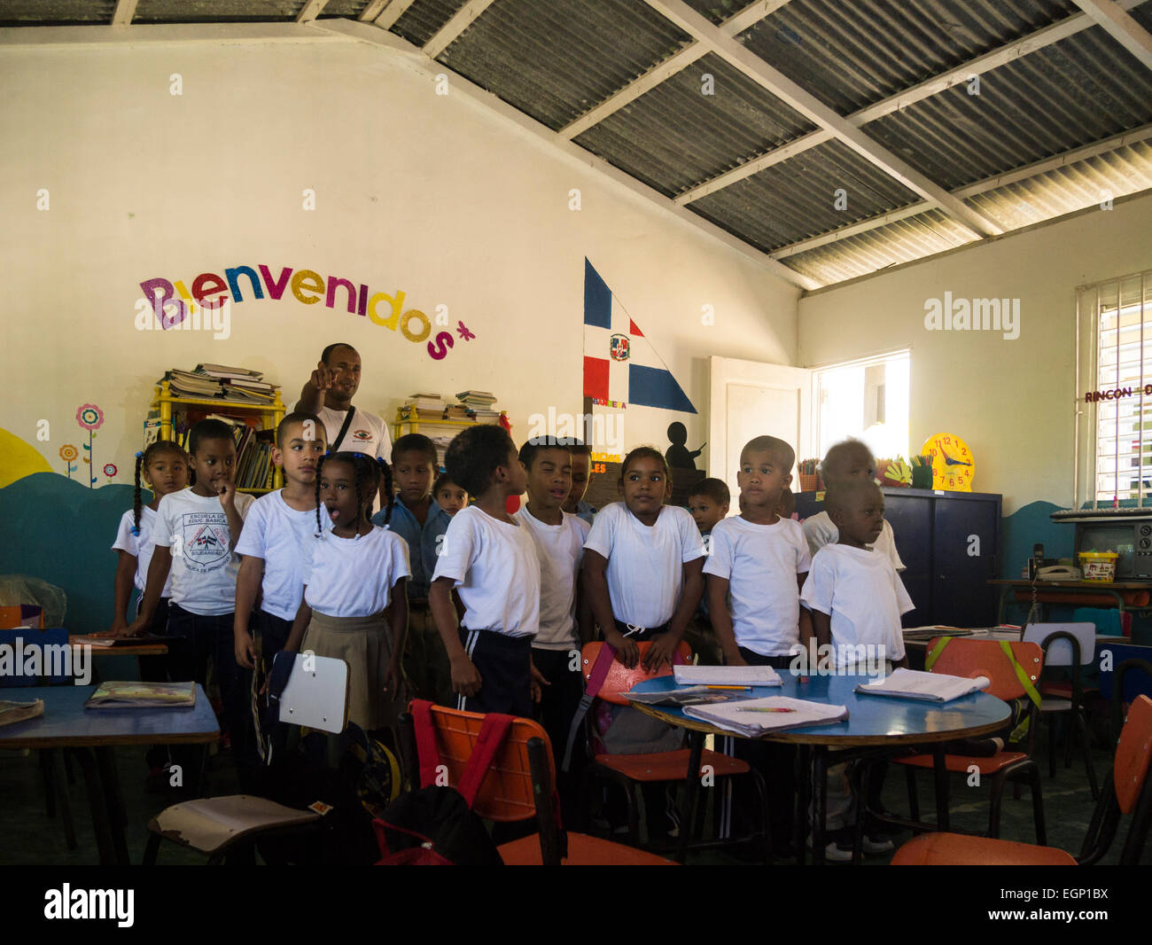 Caribbean children singing hi-res stock photography and images - Alamy