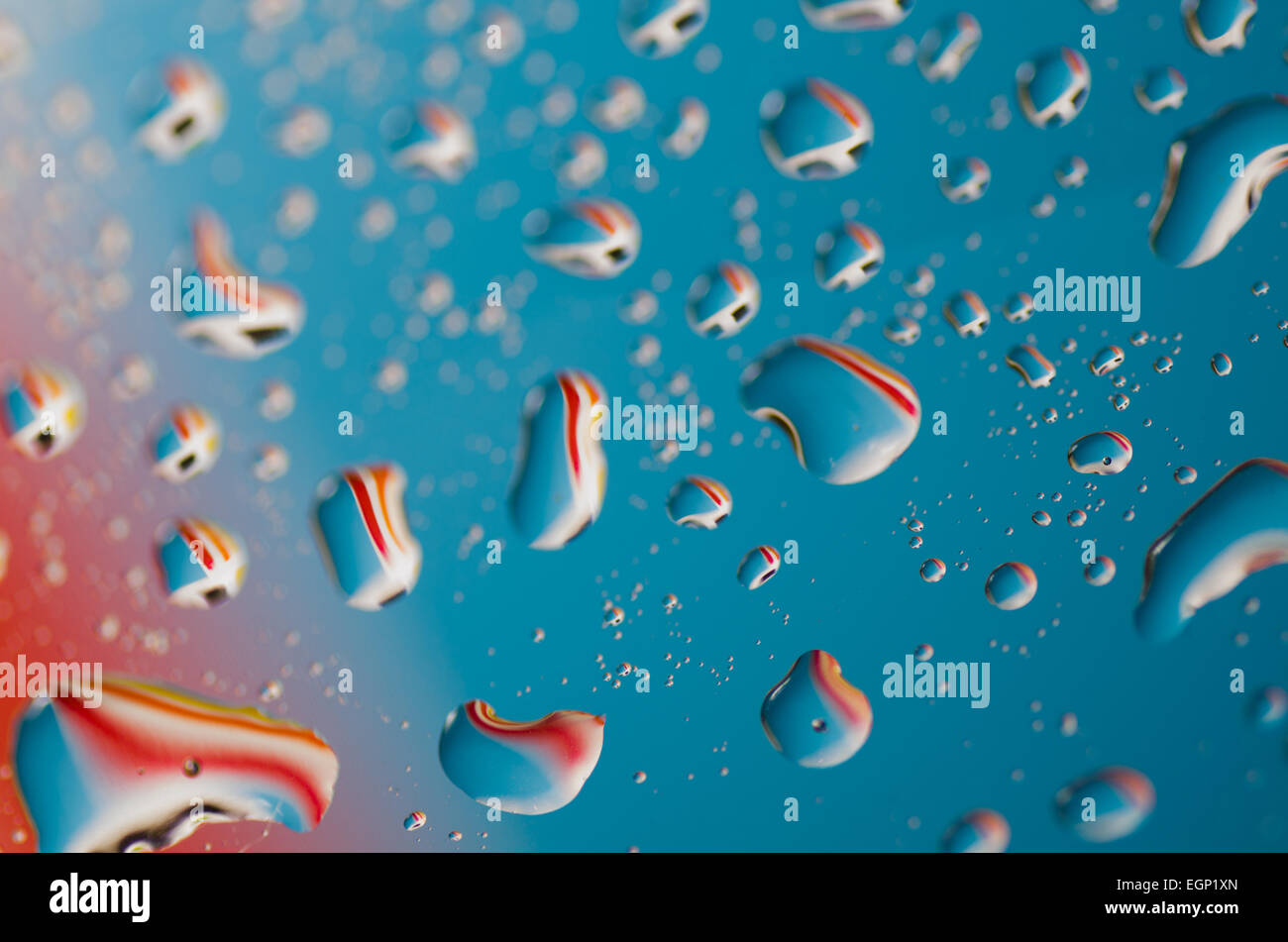 macro of water drops background Stock Photo - Alamy