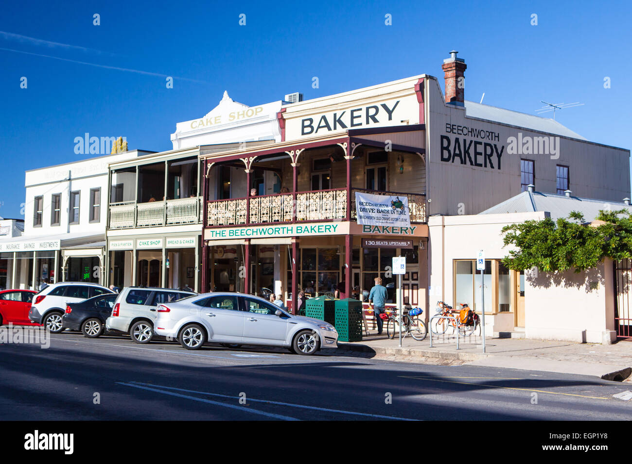 Beechworth, Australia - April 27th, 2014: The historic Beechworth ...