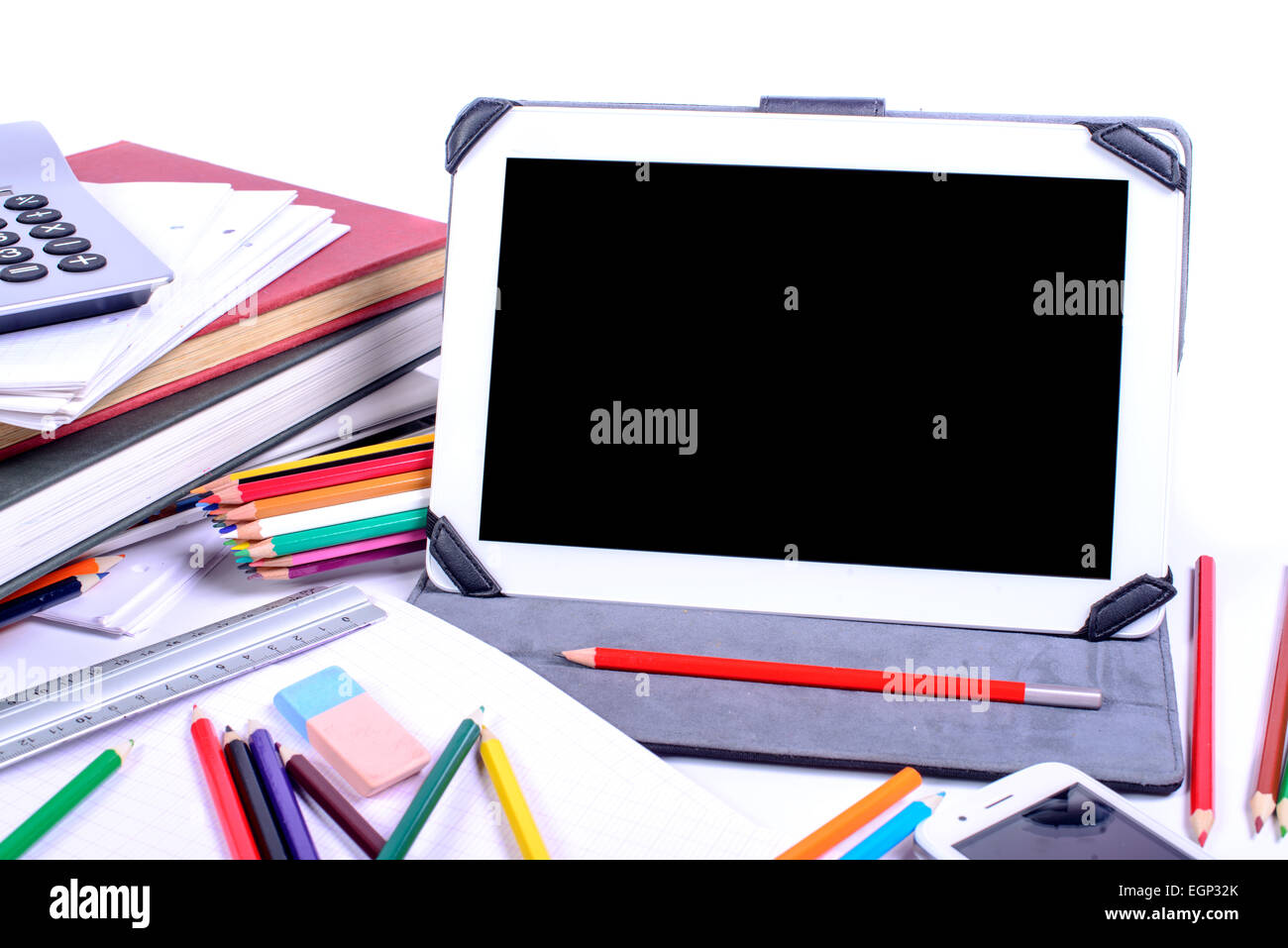 Digital school supplies hi-res stock photography and images - Alamy
