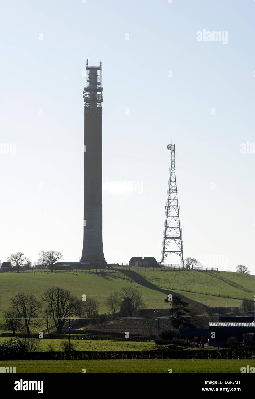 Charwelton BT Tower, Northamptonshire, England, UK Stock Photo - Alamy